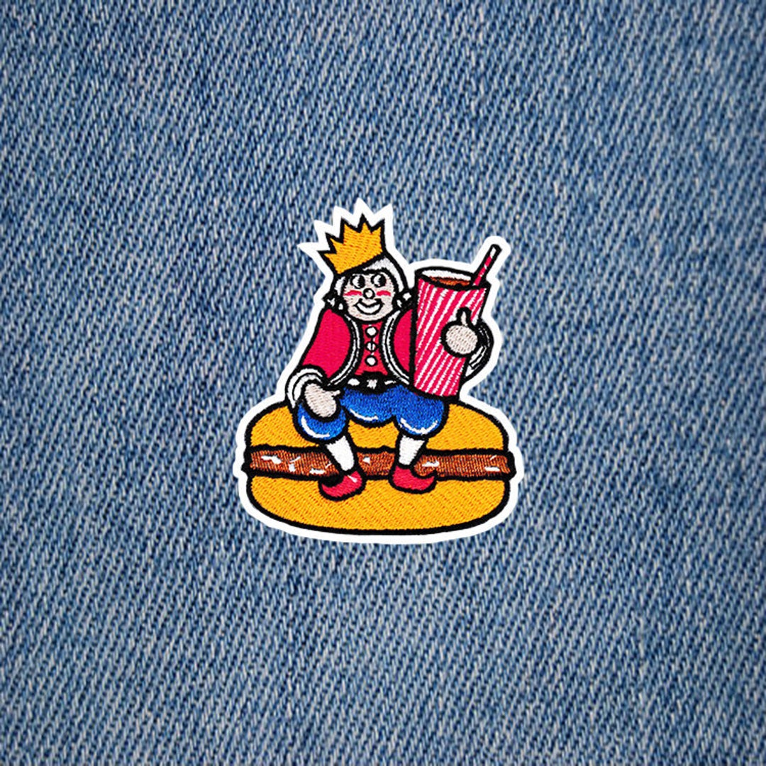 Cute Style King Patch 9cm Applique - Etsy