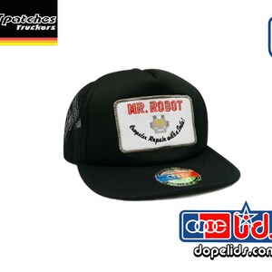 Smartpatches Truckers Mr. Robot Patch Trucker Hat Cap by Lidstars ...