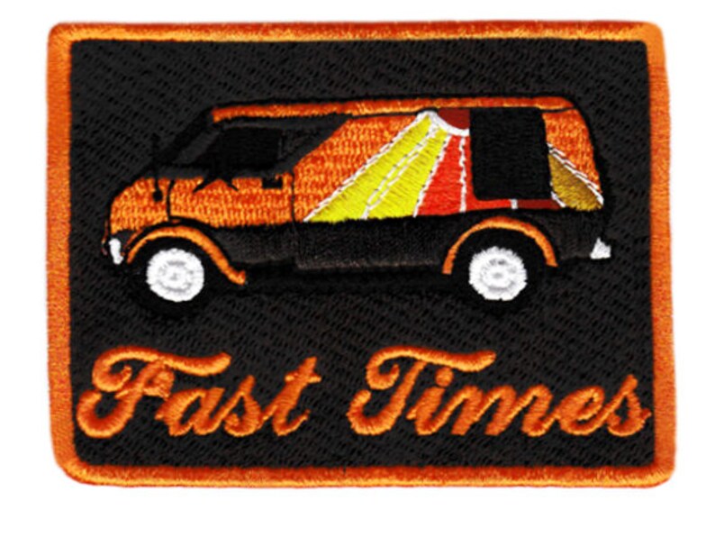 Awesome Vintage Style 70's Patch "fast Times" "keep on Truckin" Custom ...