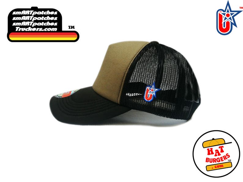 Smartpatches Truckers Black Mr. Robot Trucker Cap Hat Curved | Etsy