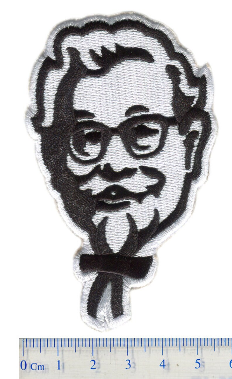 Chicken Man or Bucket Vintage Style Patch Badge 8.5cm / 3.4 - Etsy