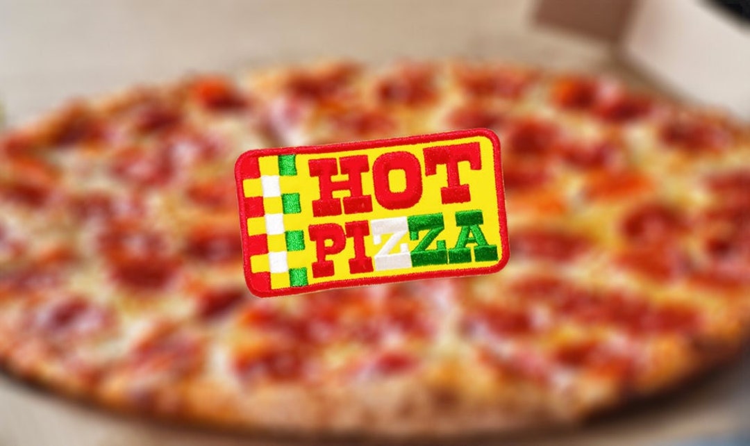 American Trucker Country Flea Market Pizza Fast Food Morale Patch 10cm ...