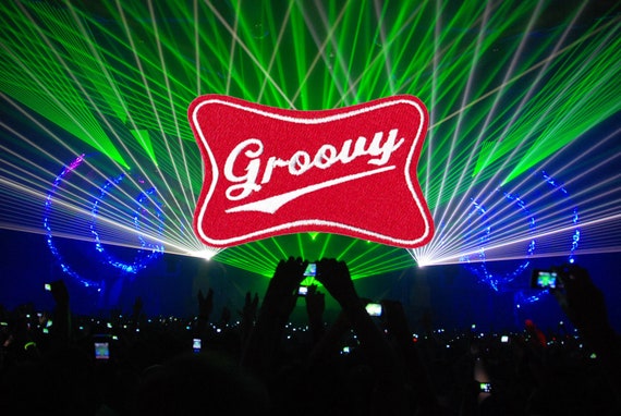 Cool Large Groovy Rave Club Techno House Hip Hop DJ Patch | Etsy