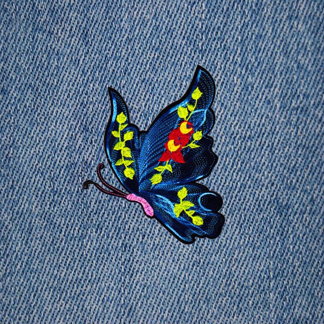 XXL Extra Large 22.5cm Butterfly Patch Badge 8.9 Inch Applique - Etsy