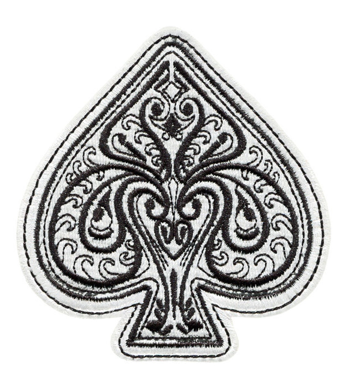 Cool Spade Patch Red and Black Available Biker Skater Hip Hop - Etsy