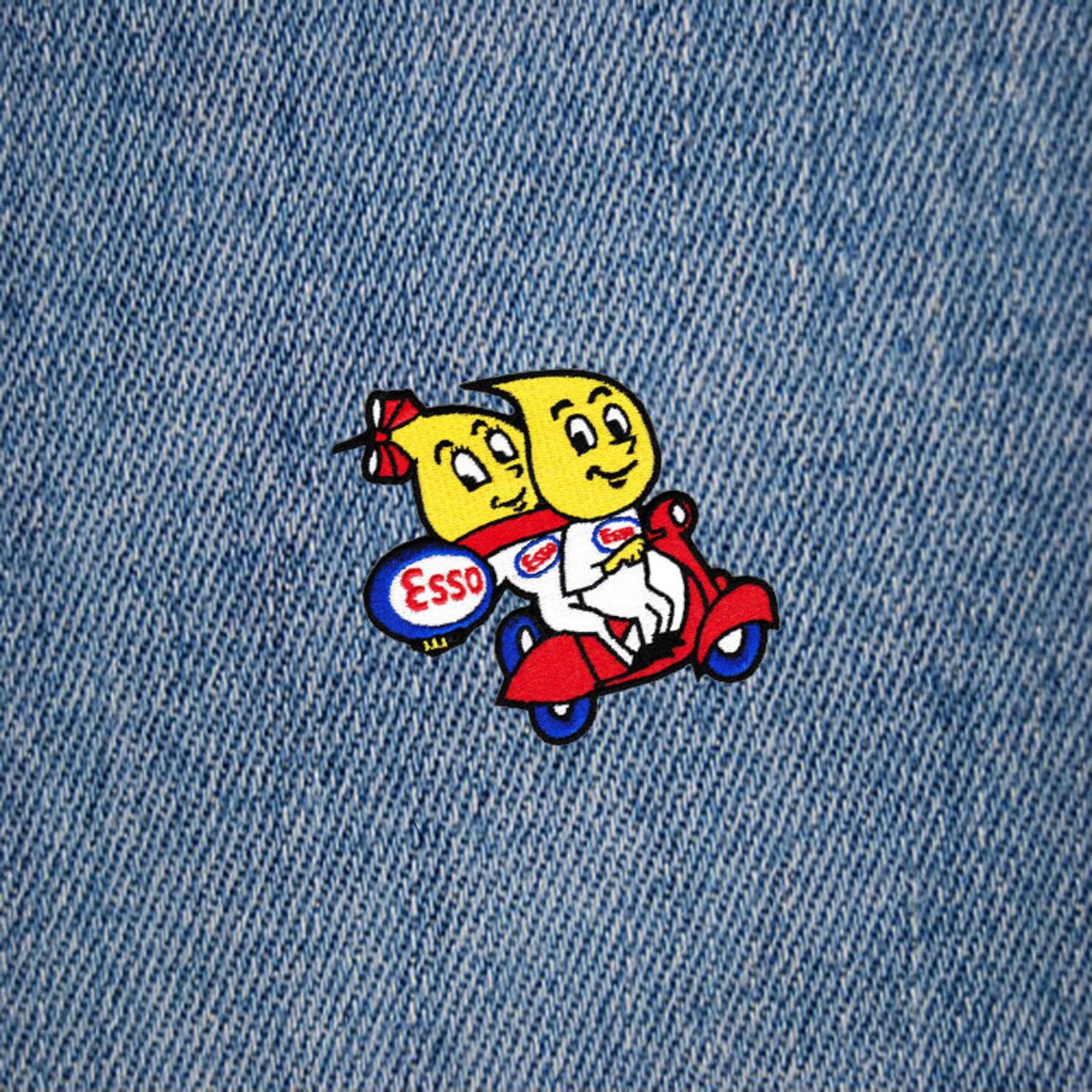 Vintage Style ESSO Drip & Drop on Scooter 1950's | Etsy