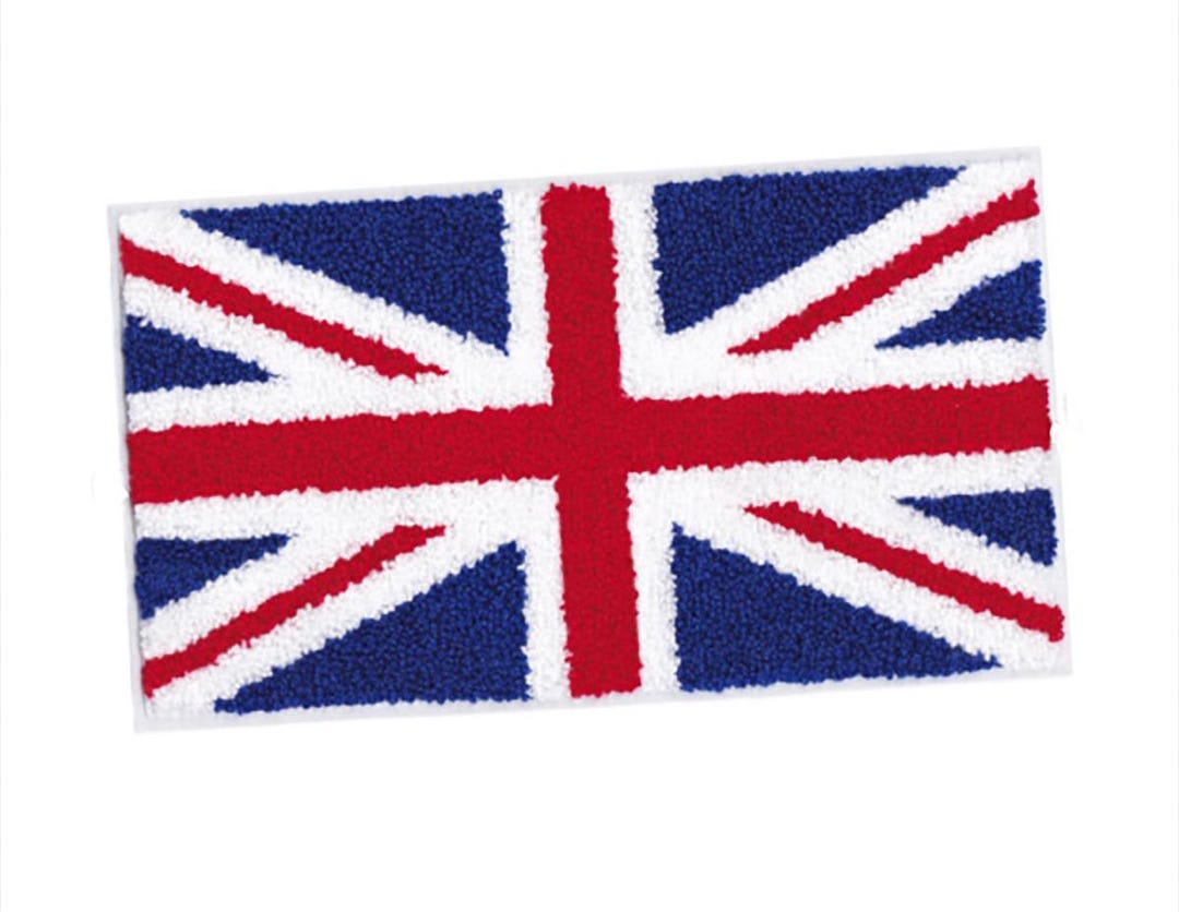 XXL Extra Large 29.5cm Chenille Union Jack MOD Patch Badge 12 Inch ...