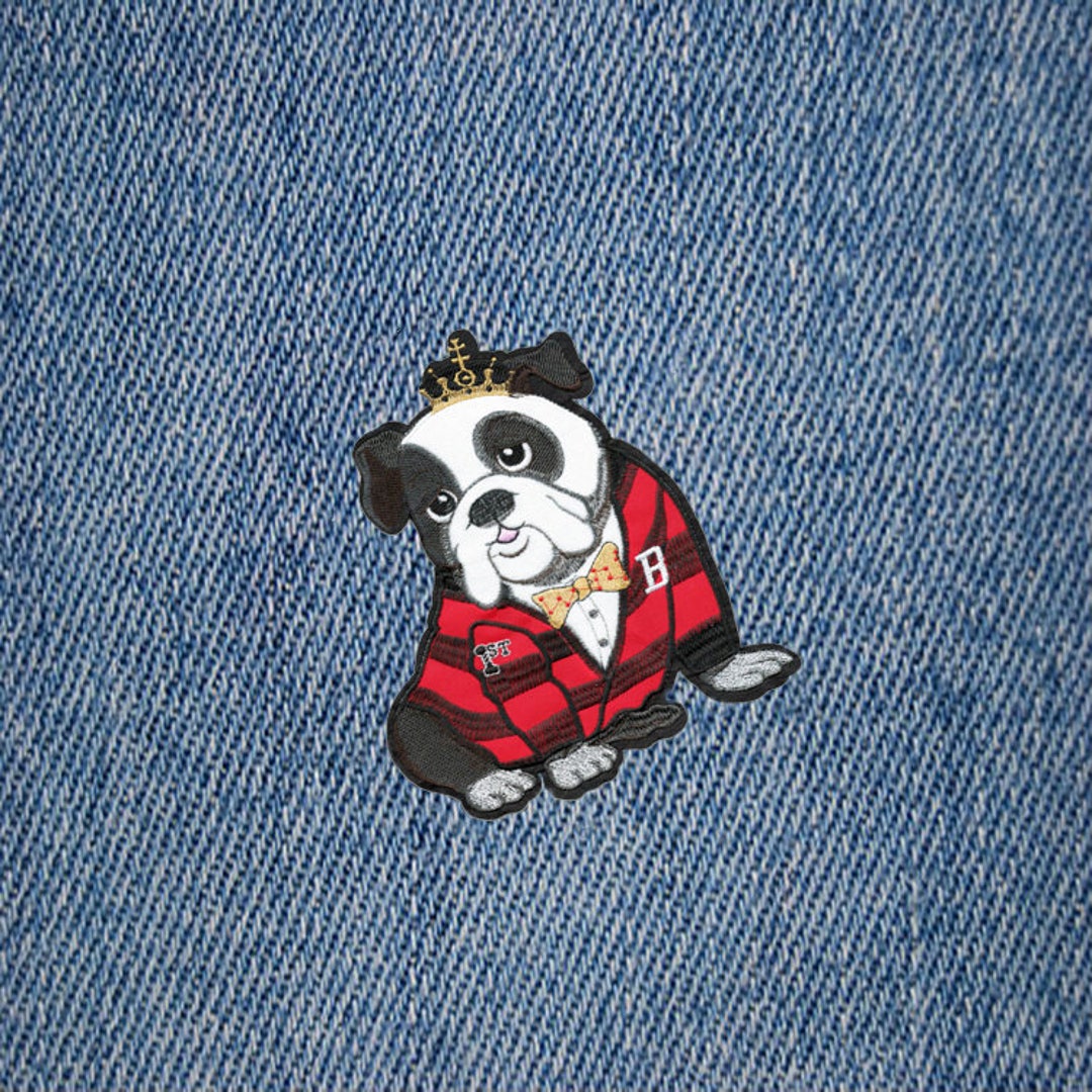 XXL Extra Large 23cm Big Bulldog Patch Applique - Etsy