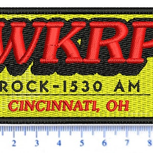 Wkrp in Cincinnati Patch Badge Vintage Retro TV 70's 80's Hat Cap 10cm ...
