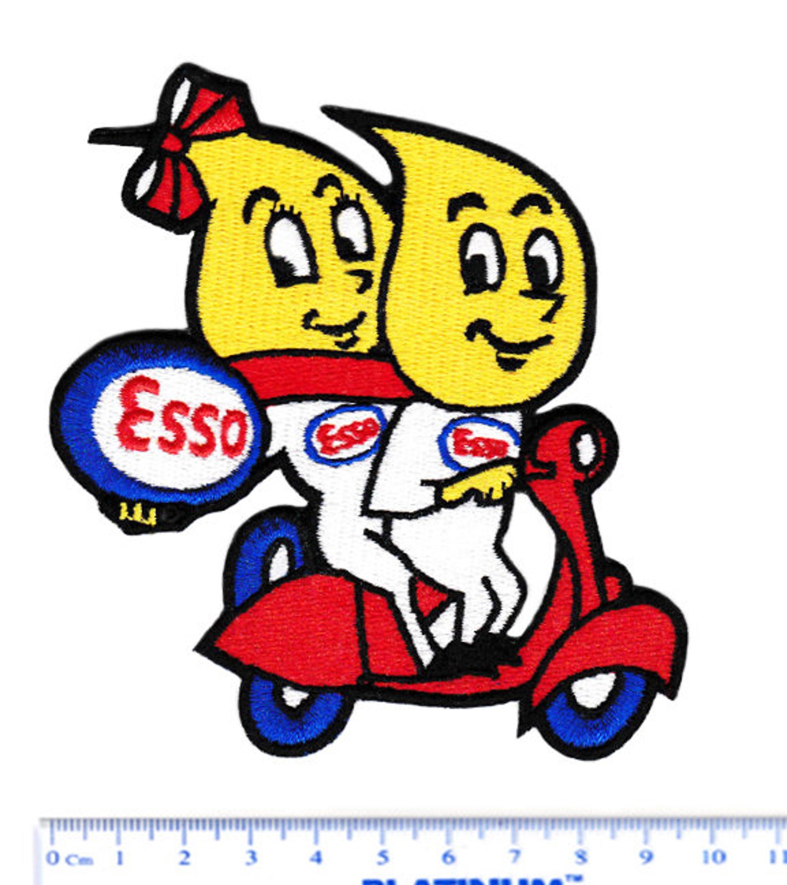 Vintage Style ESSO Drip & Drop on Scooter 1950's | Etsy