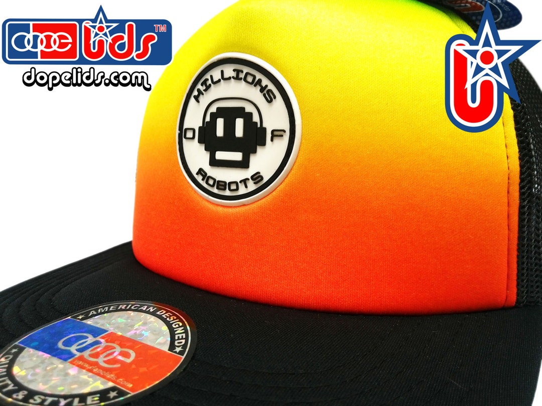 Millions of Robots™ rasta Snow Cone Skater Surfer - Etsy
