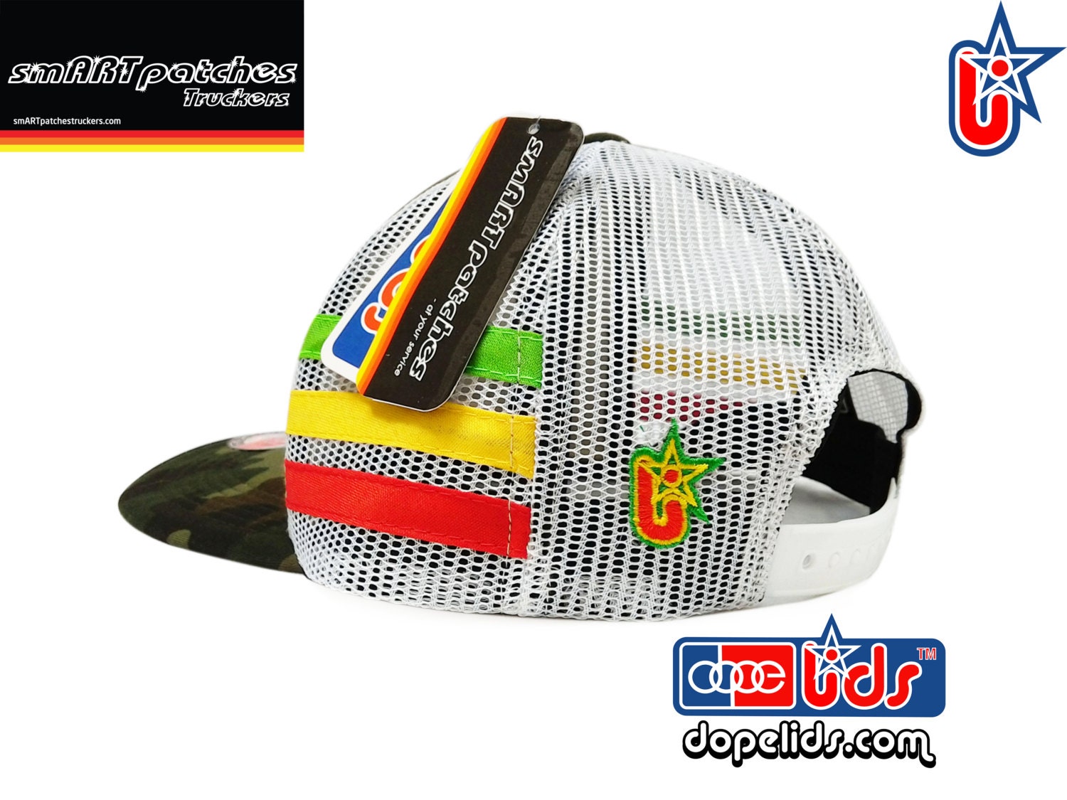 Smartpatches Truckers 89eighty Major League Rasta DJ - Etsy