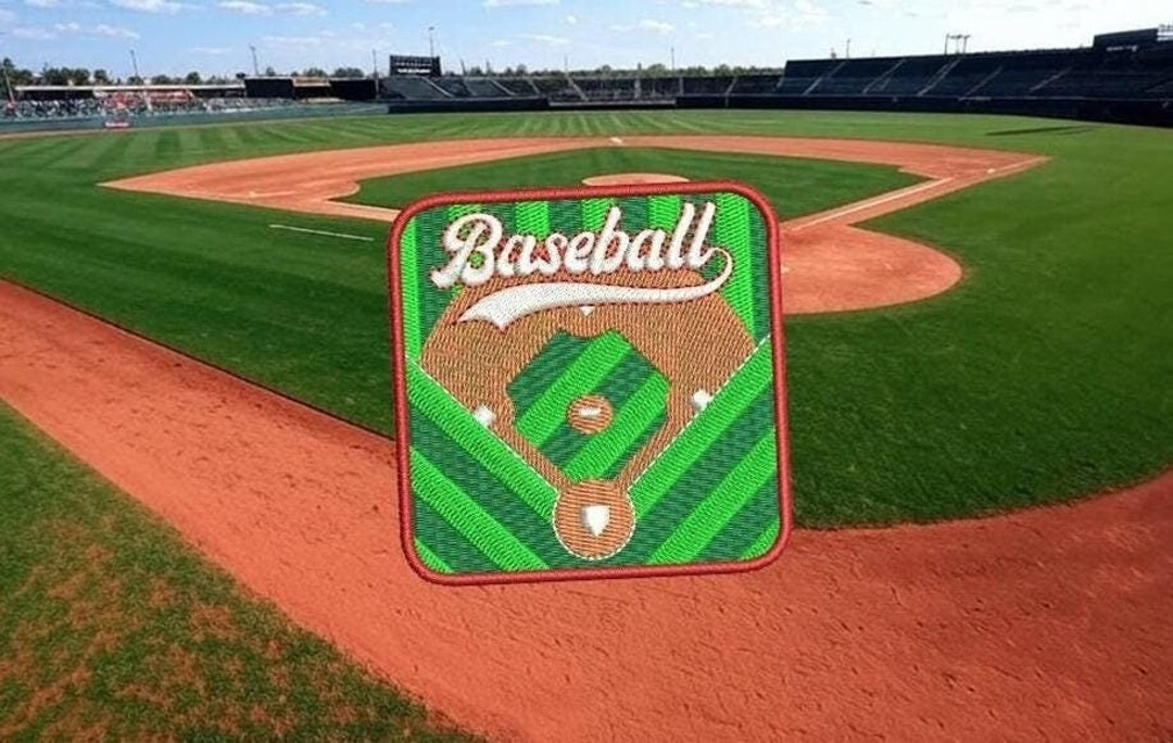 American Americana Baseball Stadium Field Sports Hat or Shirt Patch 7 ...