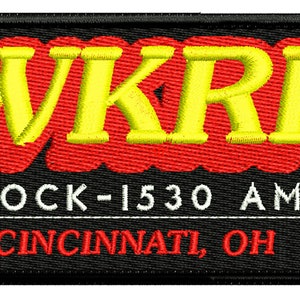 Wkrp in Cincinnati Patch Badge Vintage Retro TV 70's 80's Hat Cap 10cm ...