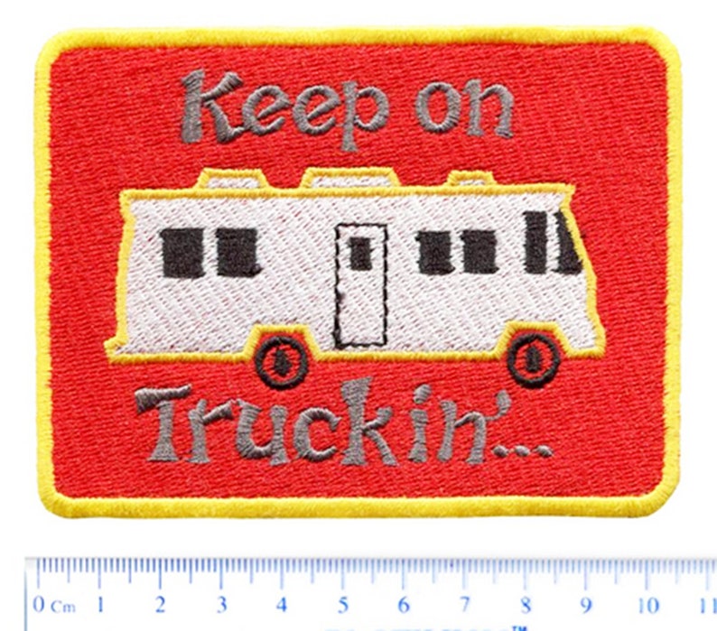 Awesome Vintage Style 70's Patch keep on | Etsy