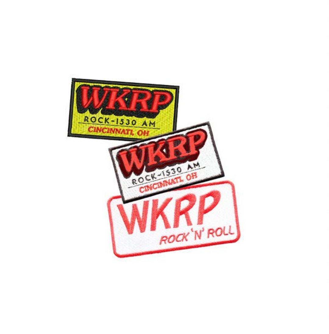 Wkrp in Cincinnati Patch Badge Vintage Retro TV 70's 80's Hat Cap 10cm ...