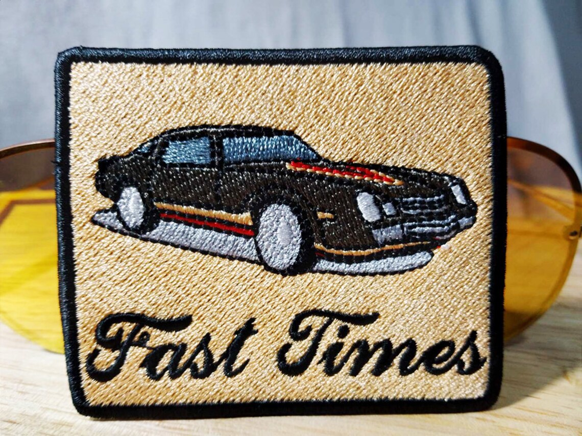 Awesome Vintage Style 70's Patch fast Times - Etsy