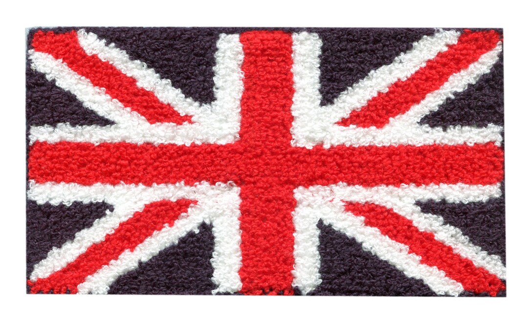 Extra Large 18cm Chenille Union Jack MOD Scooter Patch/badge Great for ...