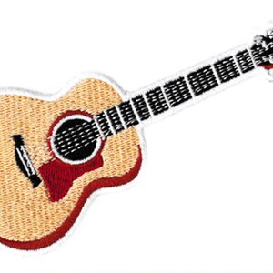Vintage Style 60's 70's 80's Rock Music Jazz Blues Solid Top Acoustic ...
