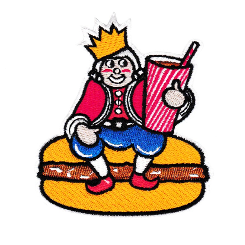 Cute Style King Patch 9cm Applique - Etsy