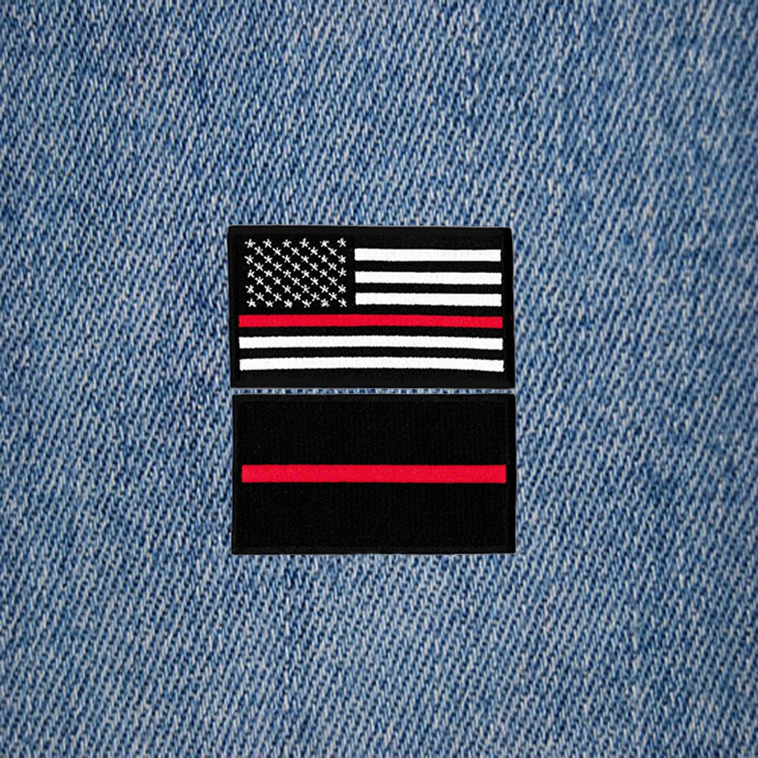 Awesome Large Red Lives Matter Firerighter Patch Iron-on Patches Badges ...
