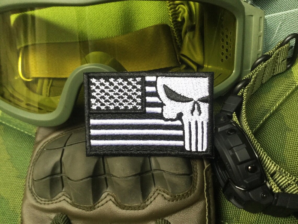 United States Tactical USA Military Flag Embroidered Army - Etsy