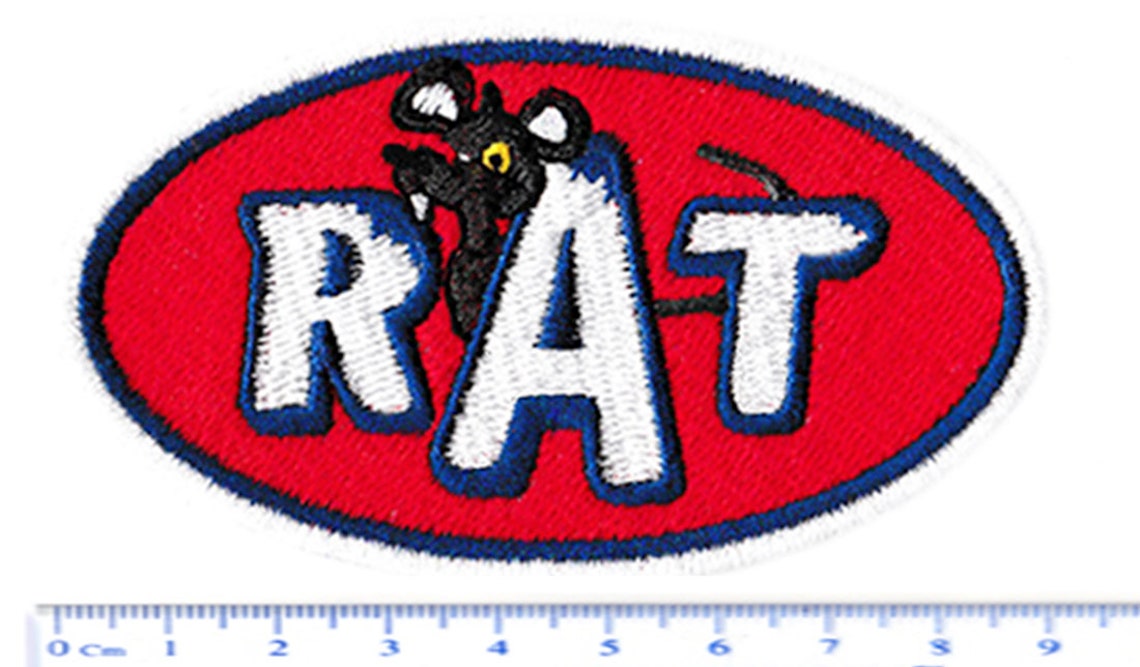 RAT Rat Rod Hot Rod Patch Badge Auto Old Car Classic Car 9cm | Etsy