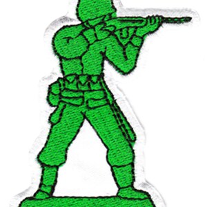 Cool Tactical Green Military Man Special Forces Embroidered Morale ...