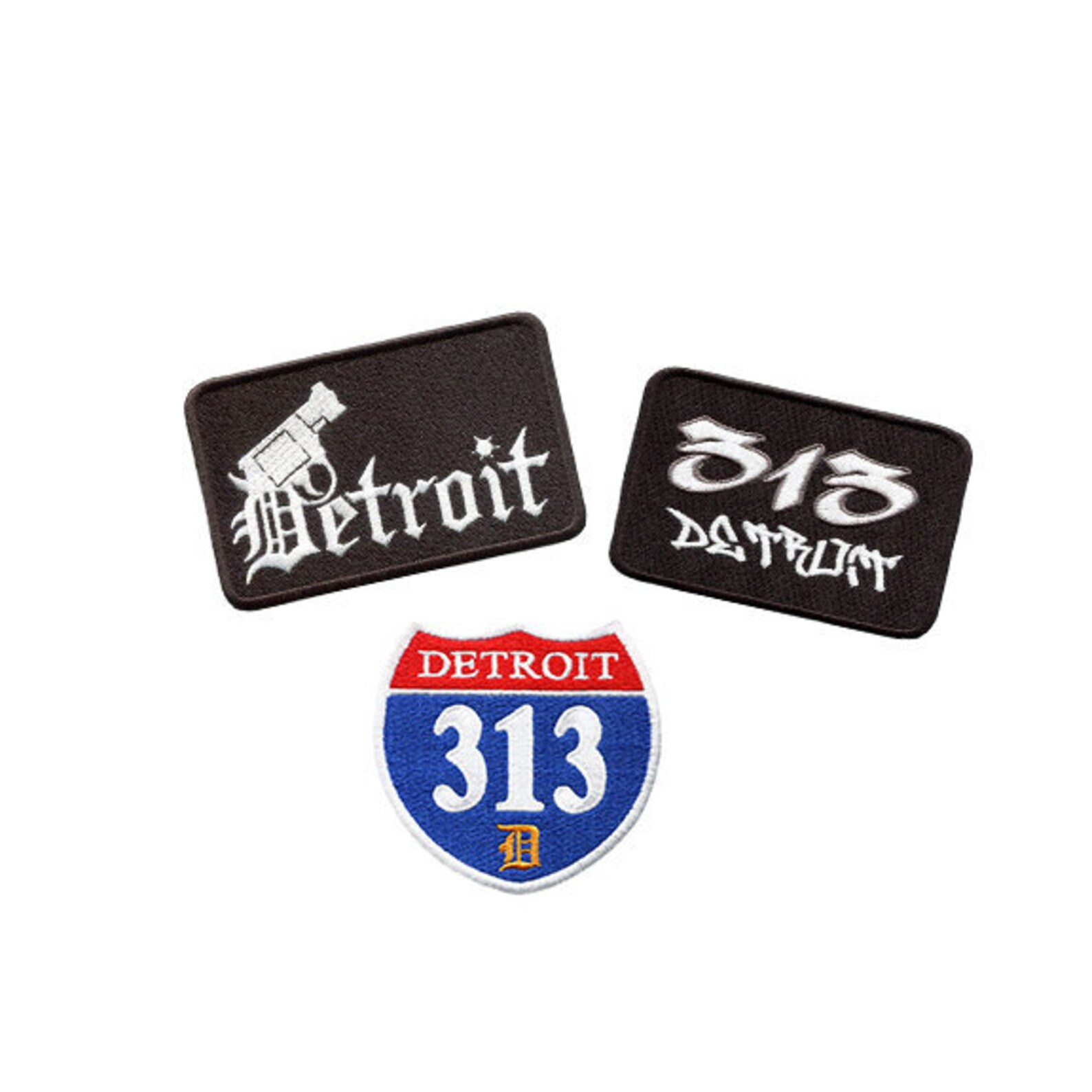 Detroit Patches 313 Interstate Street Urban Hip Hop Style - Etsy UK