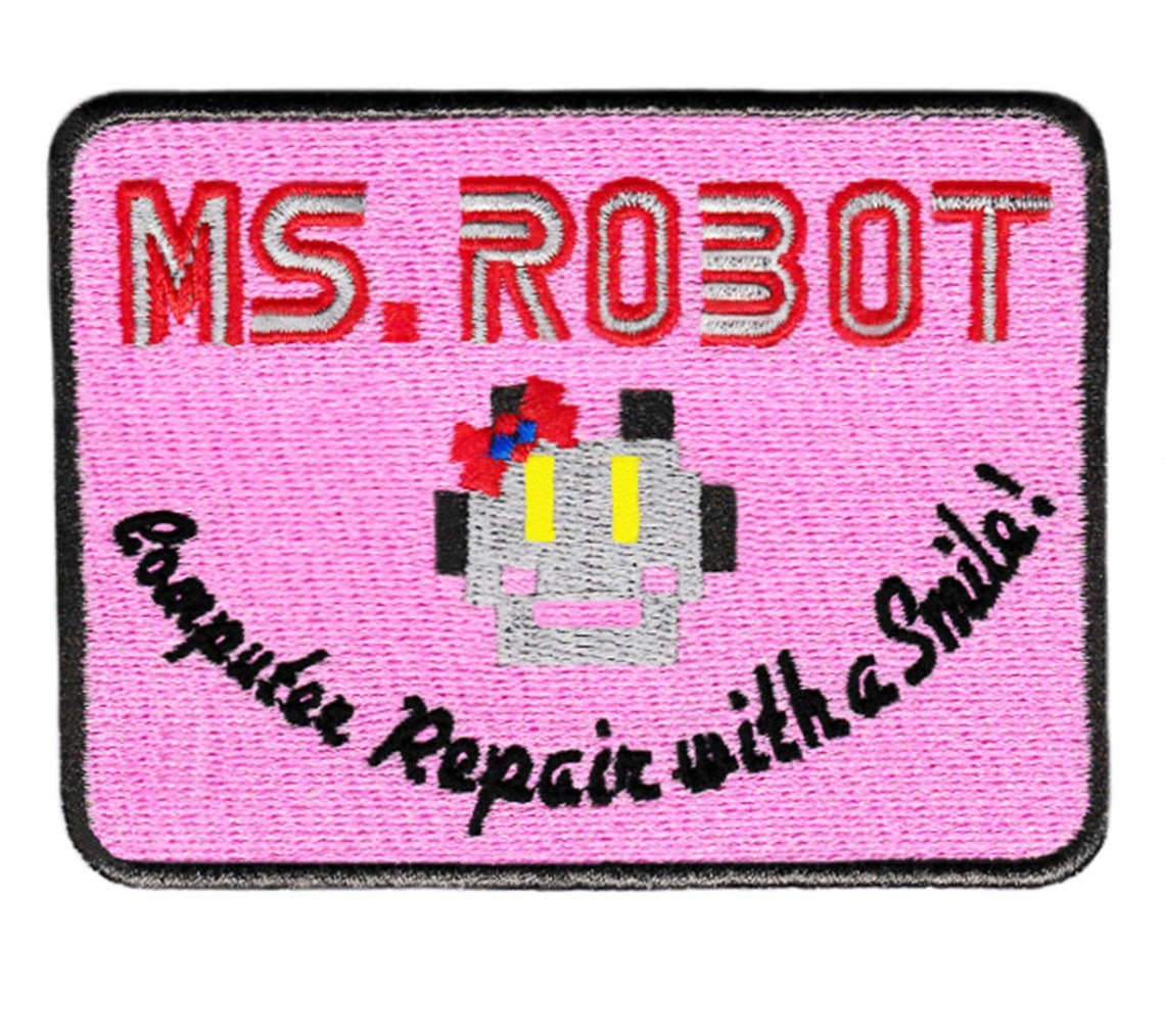 Awesome Large Ms. Robot Patch 4 Inch X 3 Inch Fsociety Badge - Etsy