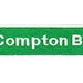 Cool Compton Bl. & Crenshaw Blvd Street Sign Gangster Rap California ...