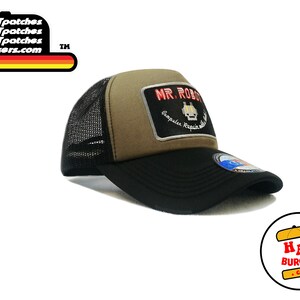 Smartpatches Truckers Black Mr. Robot Trucker Cap Hat Curved Bill Patch ...