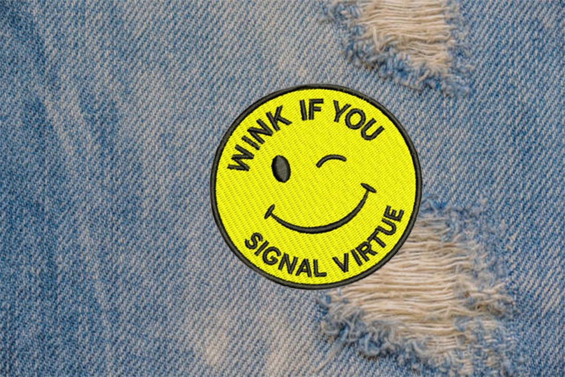 Virtue Signal Signaling Face SJW Social Justice Conspiracy T - Etsy