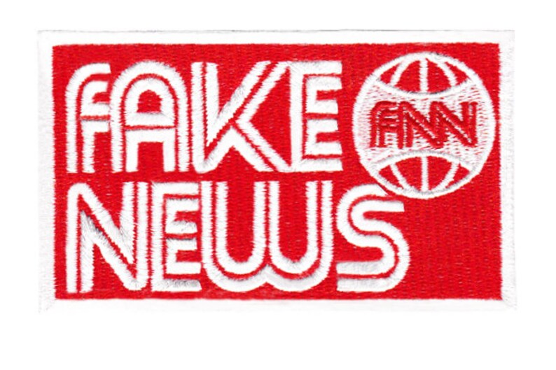 Cool Fake News Network FNN Embroidered Patch Badge 10cm - Etsy