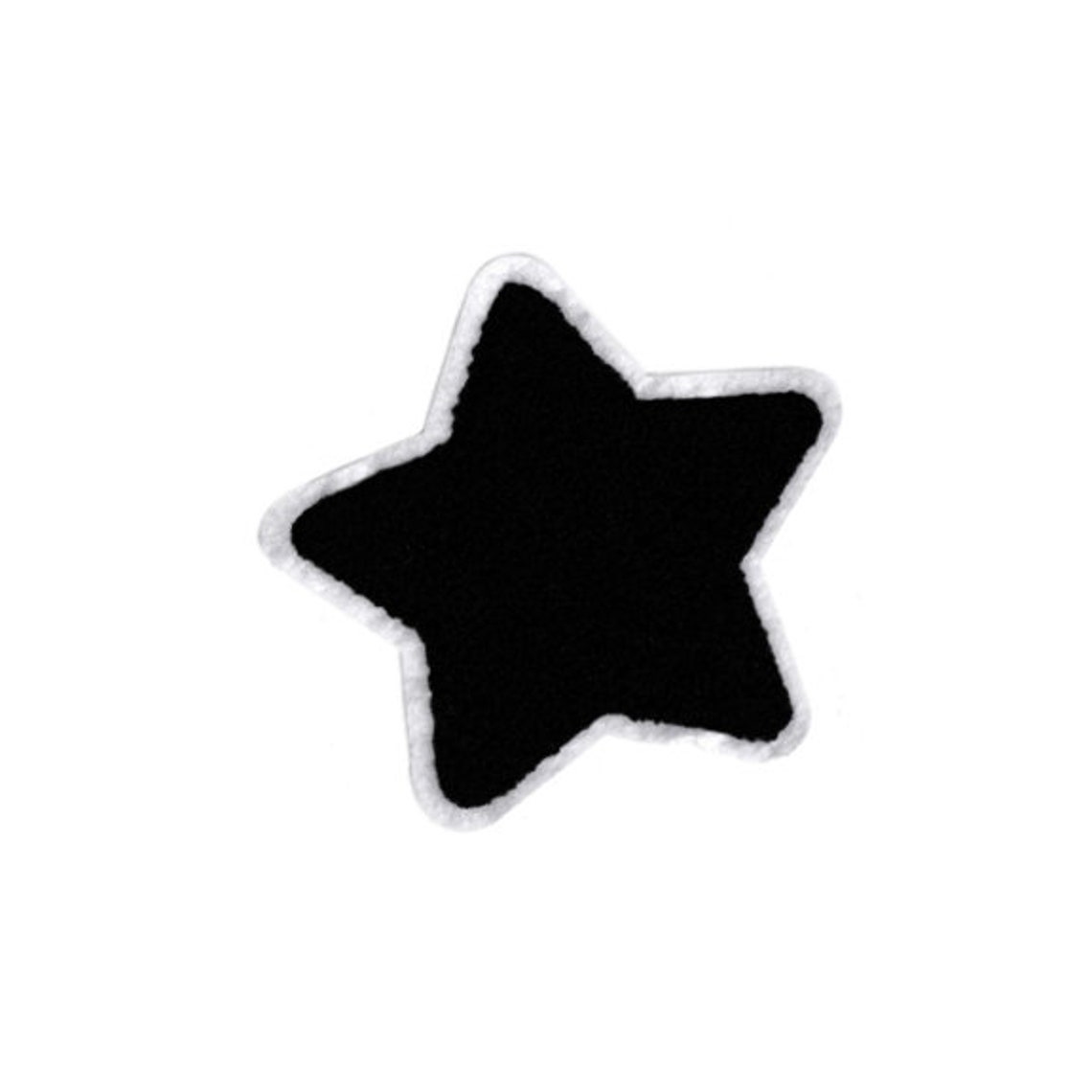 XL Extra Large Chenille Black Star Patch 12.5cm Applique - Etsy