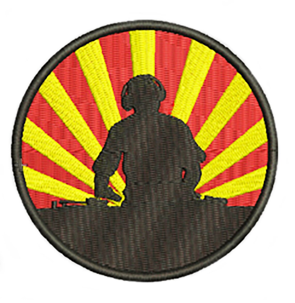 Major League Club Rave DJ Patch Badge Hip Hop RAP Turntable | Etsy