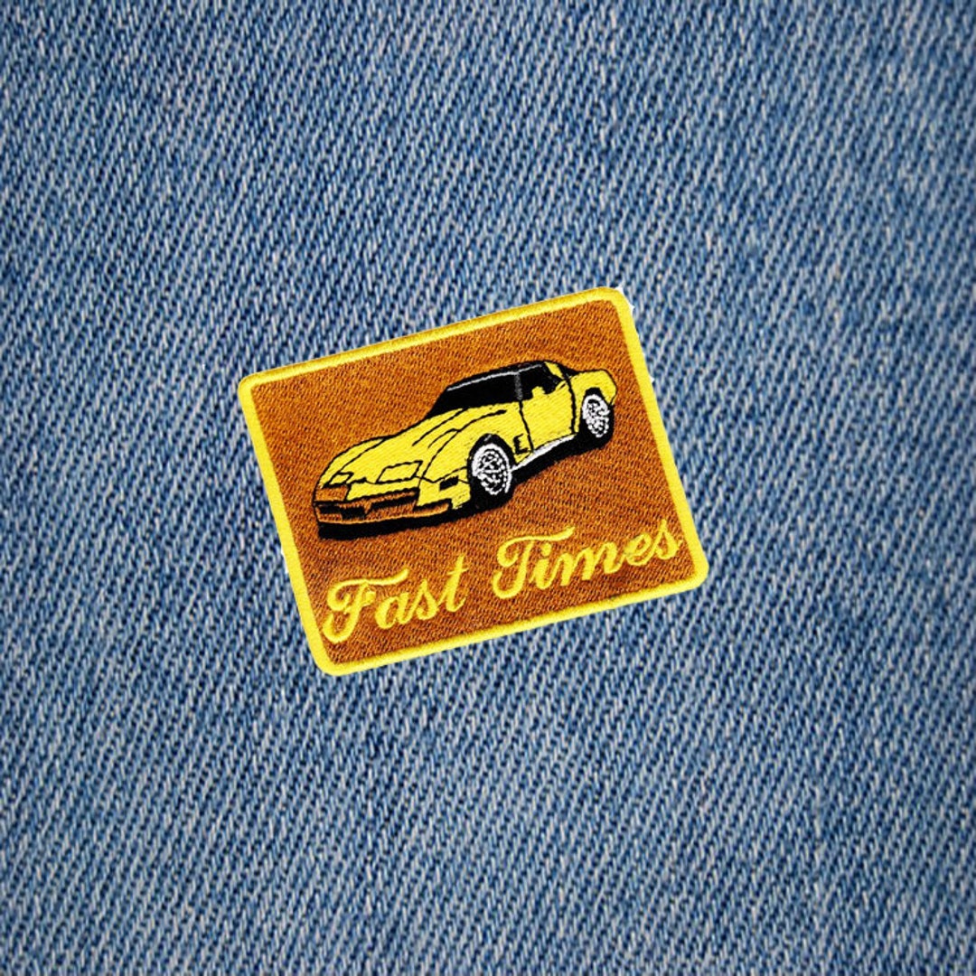 Awesome Vintage Style 70's Patch "fast Times" "keep on Truckin" Sports ...