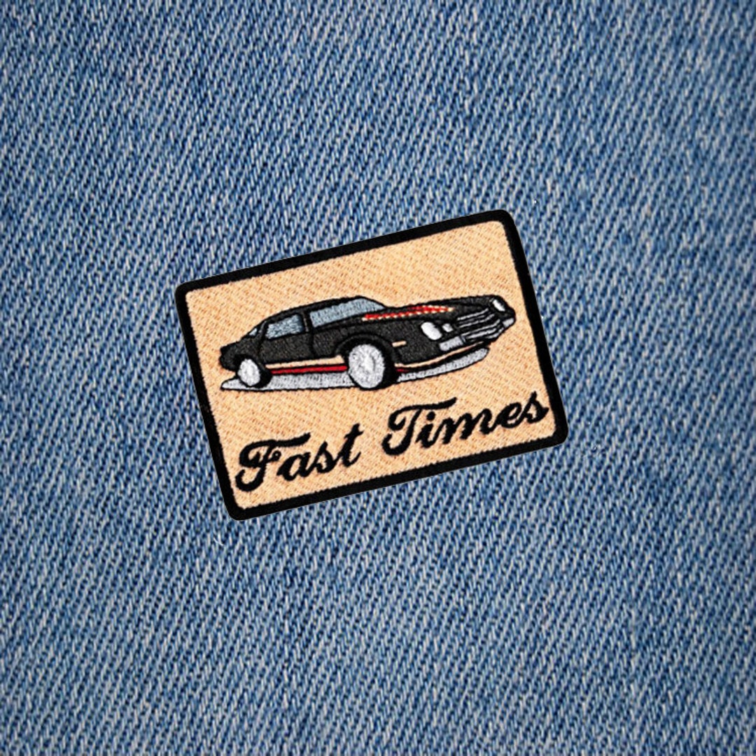 Awesome Vintage Style 70's Patch "fast Times" "keep on Truckin" Sports ...
