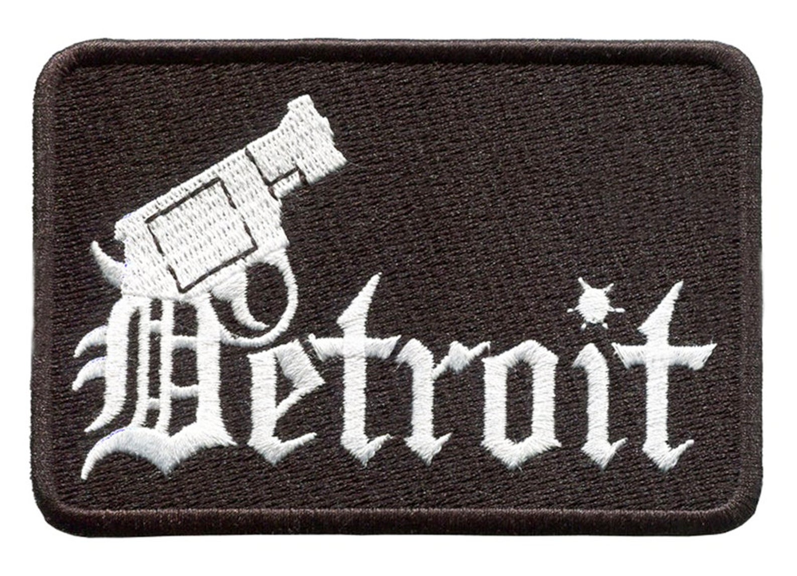 Detroit Morale Patches 313 Shield Interstate Street Urban Hip Hop Style ...