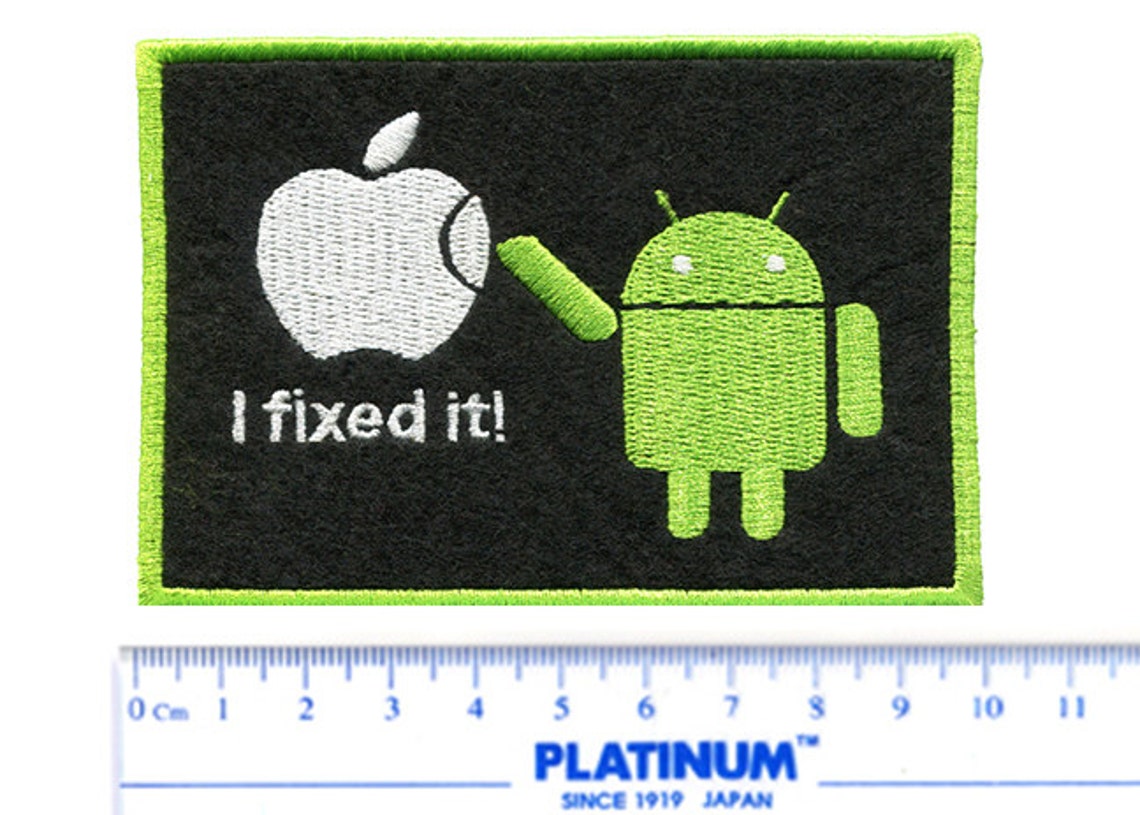 Funny Embroidered Patch/badge i Fixed It 9.5cm | Etsy