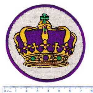 Cool & Cute Royal Crown Royalty King Queen Shirt Patch Badge for Cap ...