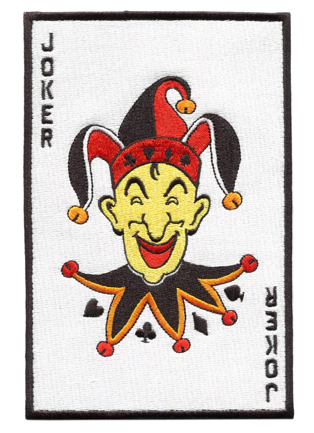 Super Large Joker Patch XL Poker 18cm X 12cm for Jacket or Shirt Poker ...