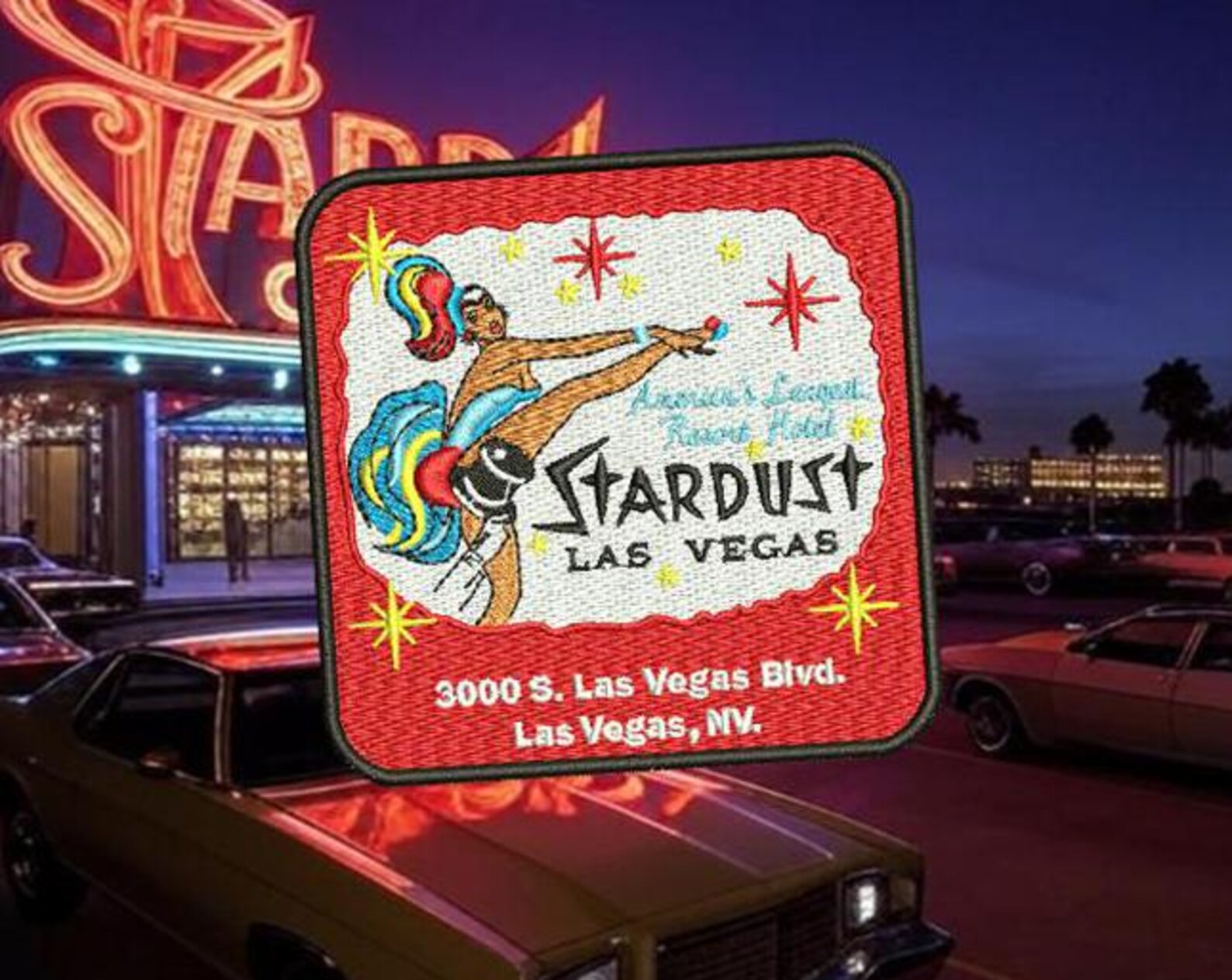 Lucky Vintage Style Defunct Las Vegas Burlesque Casino Poker Morale ...