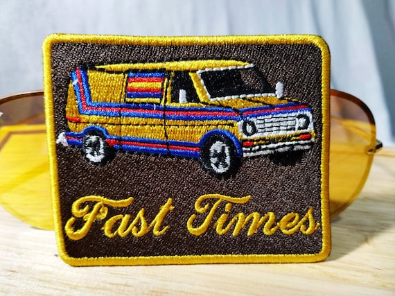 Awesome Vintage Style 70's Patch fast Times | Etsy