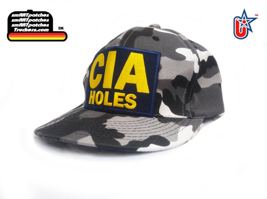 Smartpatches Truckers Vintage Style Deep State CIA Political Protest ...