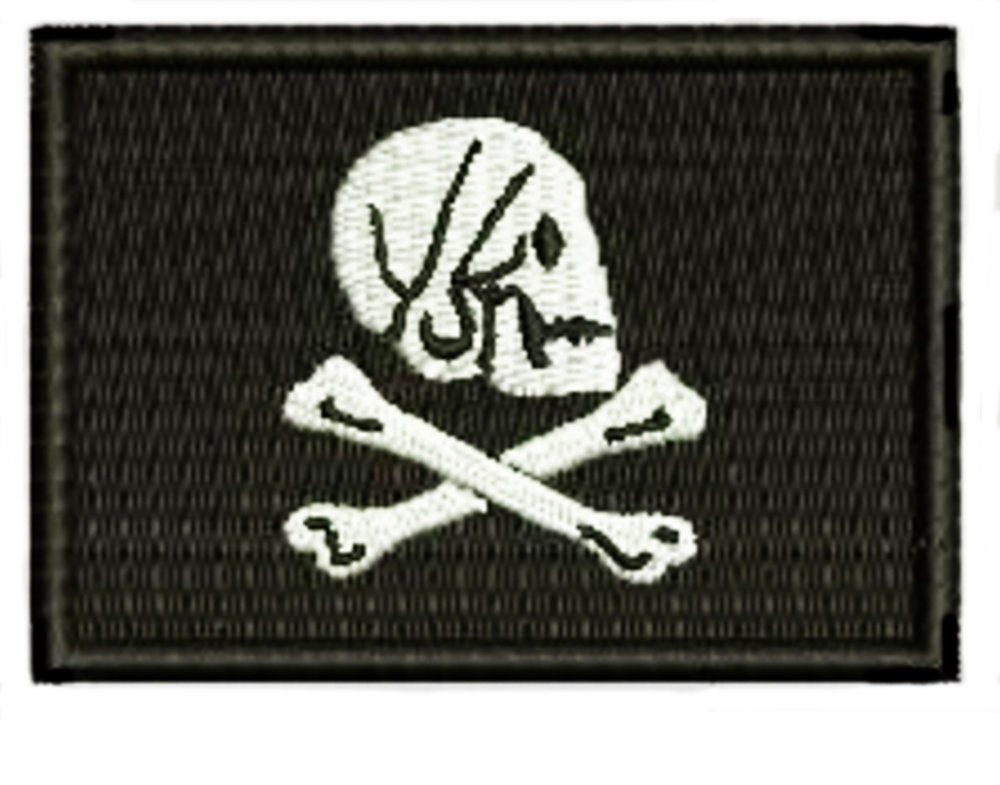 Long Ben Henry Every Tactical Pirate Flag Morale Patch Badge Diving 7cm ...