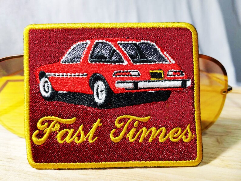 Awesome Vintage Style 70's Patch fast Times | Etsy