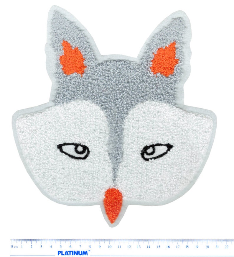 Extra Large XXL Chenille Fox Patch - Etsy