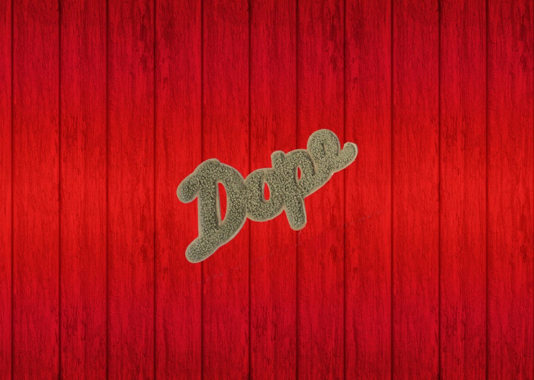 XL Extra Large Chenille Brown Coffee DJ Patch 17cm / 6.7 Inch - Etsy