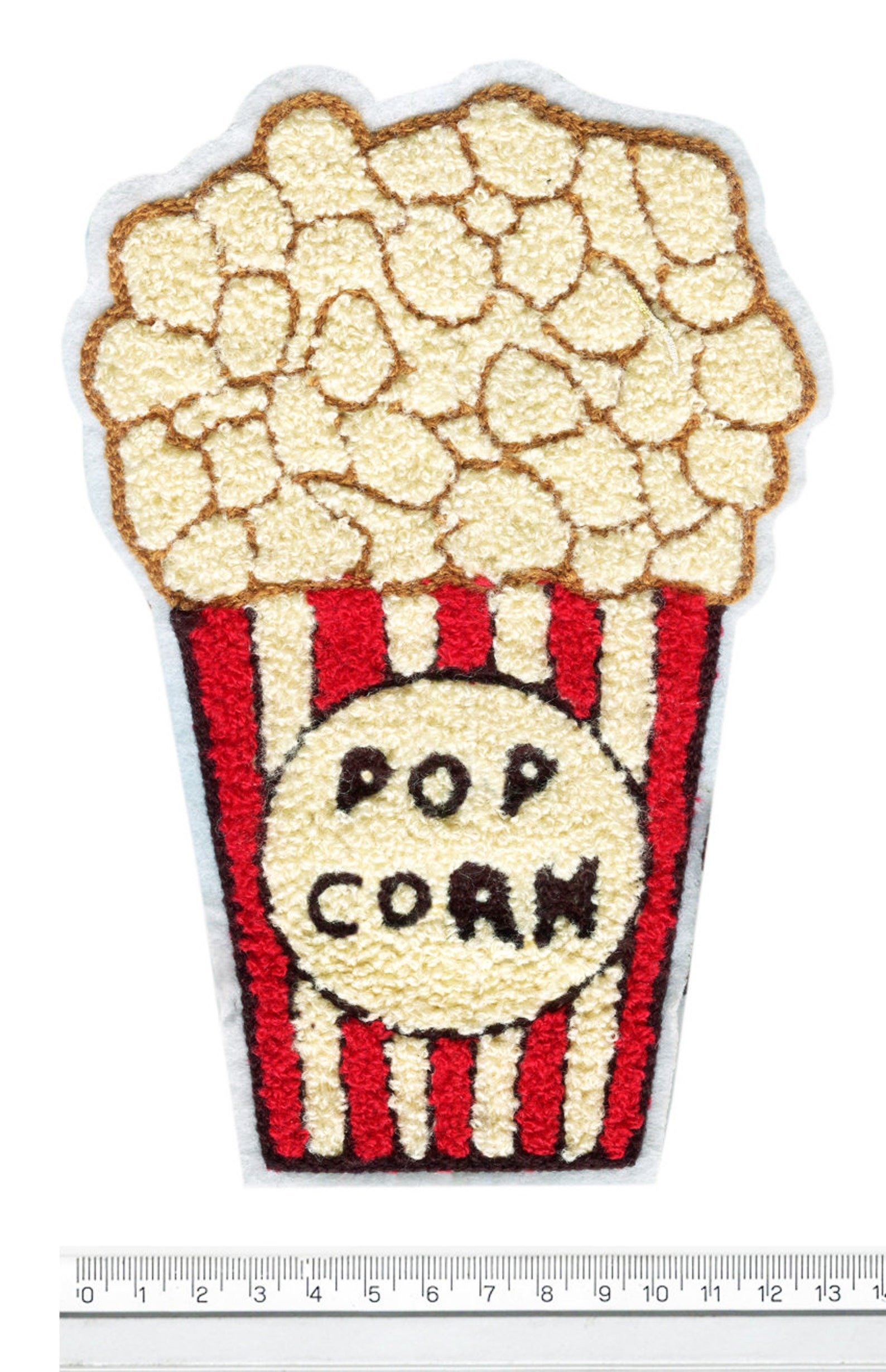 XXL Extra Large & Cute Chenille Popcorn Patch 20cm Applique 8 | Etsy